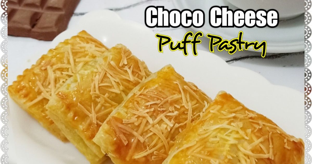 Resep Choco Cheese Puff Pastry oleh Yulia's Kitchen - Cookpad