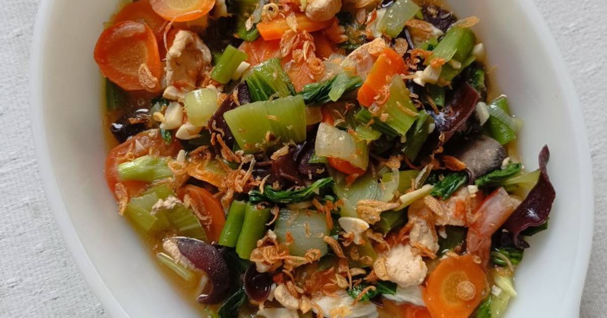 Resep Cap Cay Jamur Kuping oleh mezzayu luna - Cookpad