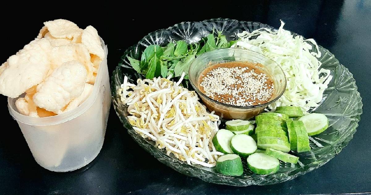 16 resep pecel medan enak dan mudah - Cookpad