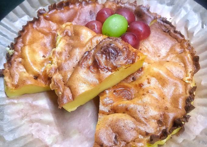 Resep Basque Burnt Cheese Cake Air Fryer oleh Syally - Cookpad