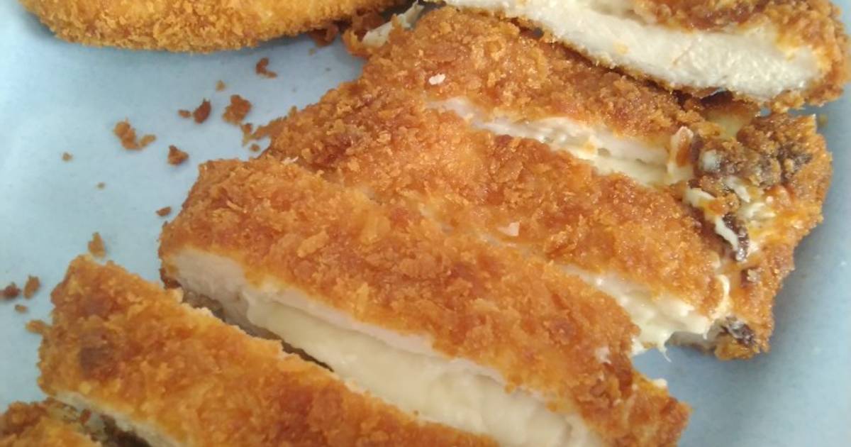 Resep Chicken katsu keju oleh Mery Daniel - Cookpad