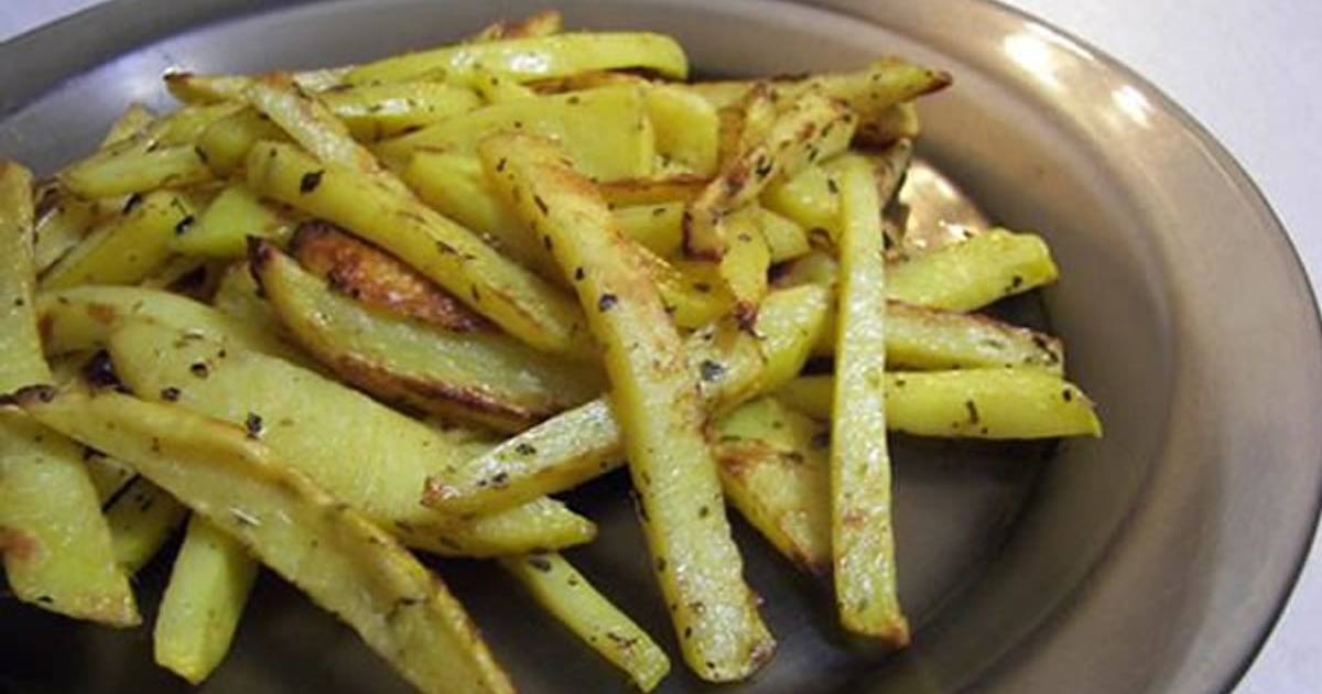 Fried potatoes with no guilt!!! Recipe by Cookpad Greece - Cookpad
