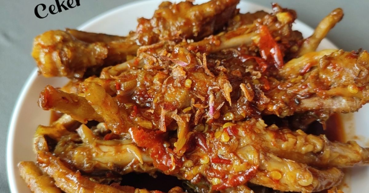 Resep Ceker Rica Rica oleh Bunda TitanQue - Cookpad