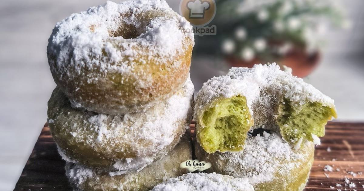 Resipi Donut pandan gula merah oleh 0h Hana !! - Cookpad