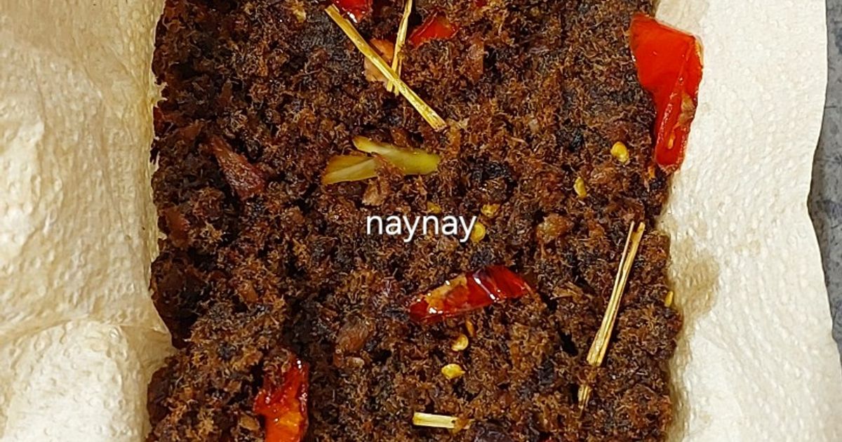 Resep Rabuk Ikan (Abon Ikan) oleh NayNay - Cookpad