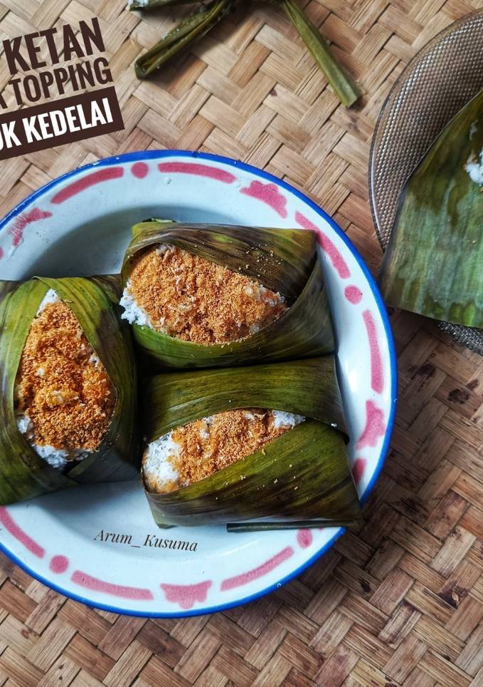 Resep Urap Ketan Kelapa dengan Topping Bubuk Kedelai oleh Arum_Kusuma ...