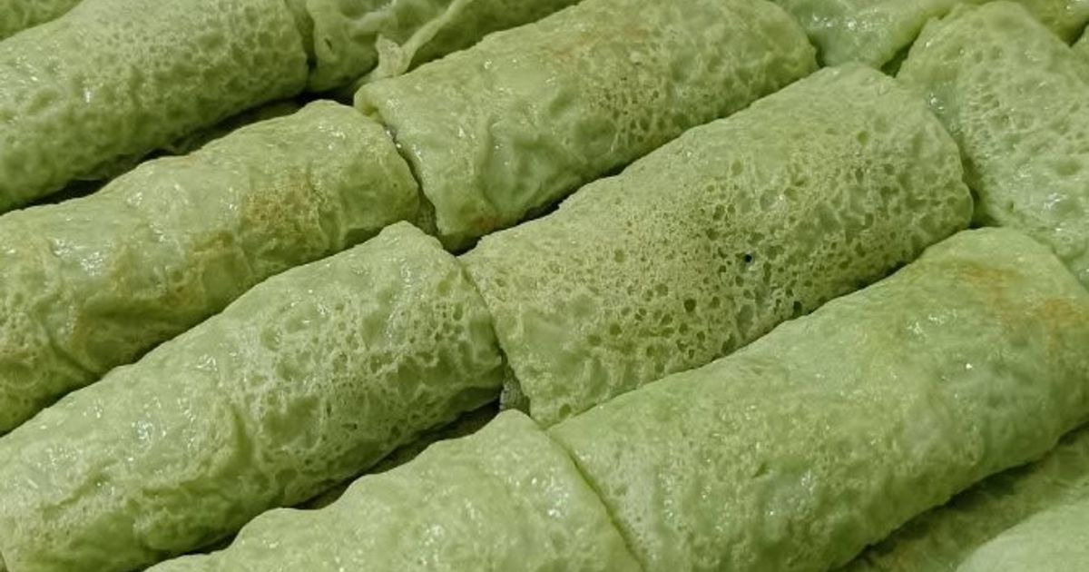 Resep Dadar Gulung Isi Inti Kelapa oleh Anugerah Patricia Putry - Cookpad