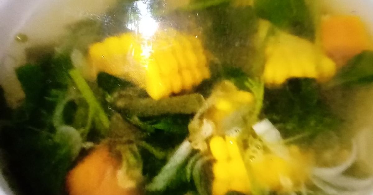 Resep Sayur Bening Labu Kuning oleh ummi mawaddah - Cookpad