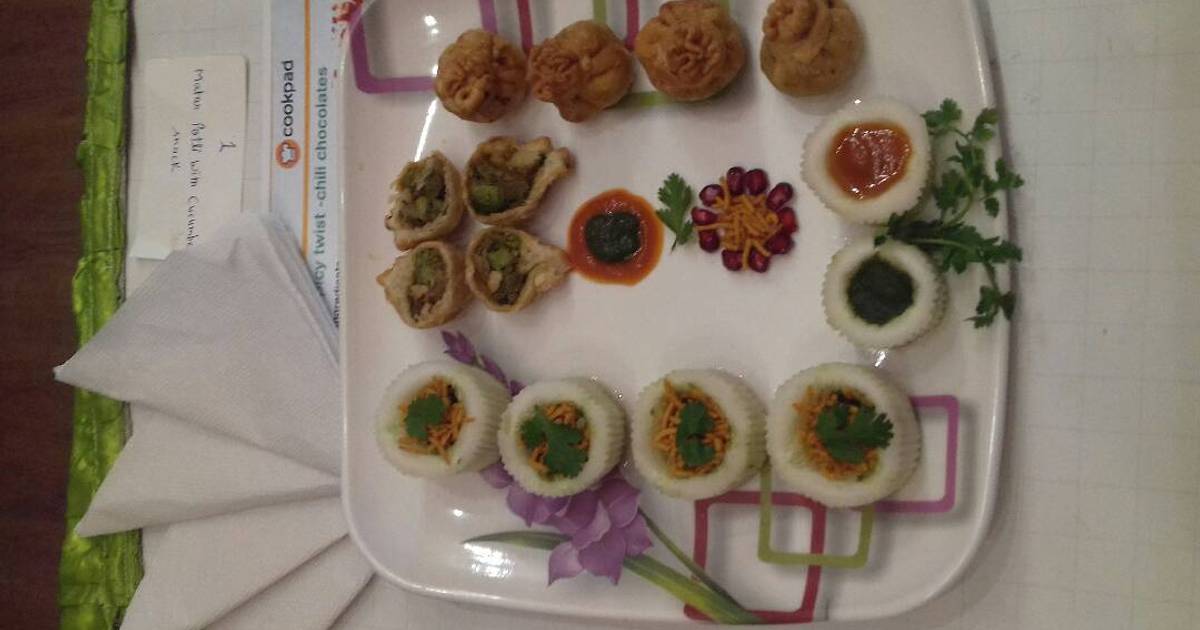 Matar potli with cucumber snack,s Recipe by Usha Varshney - Cookpad
