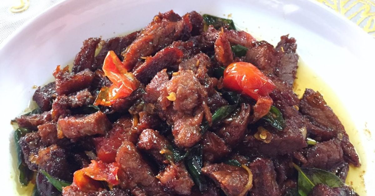 Resep Daging Sapi Cabe Ijo oleh Ranis Dewinta Sari - Cookpad