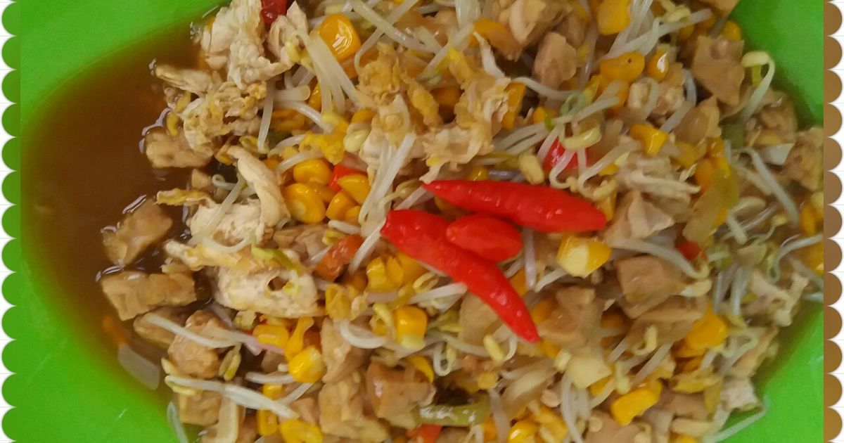 Resep Tumis Tttj (Tauge, Telor, Tempe, Jagung) #Bikin Ramadan Berkesan oleh Dewi Dhew - Cookpad