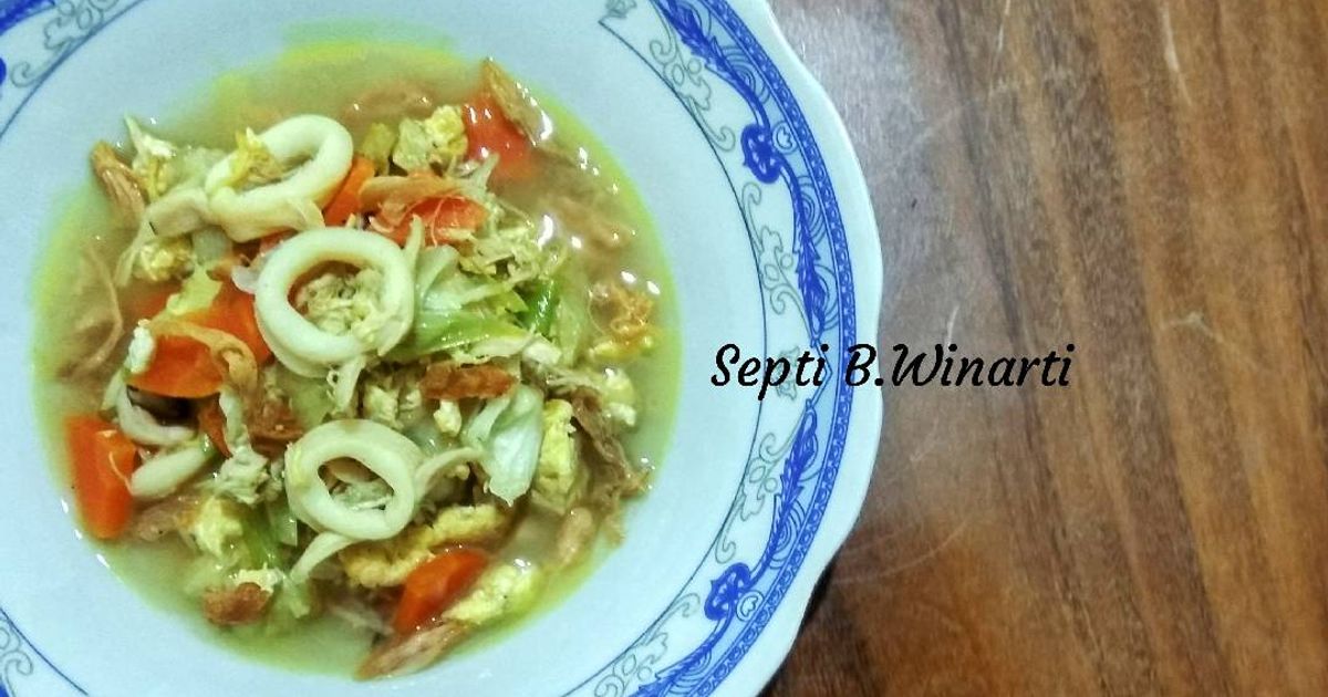 Resep Capcay Cumi Cumi Dengan Sayuran oleh Septi B. Winarti - Cookpad
