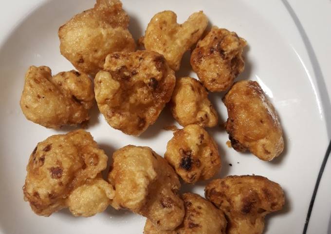 Coliflor rebozada Receta de Maribel- Cookpad