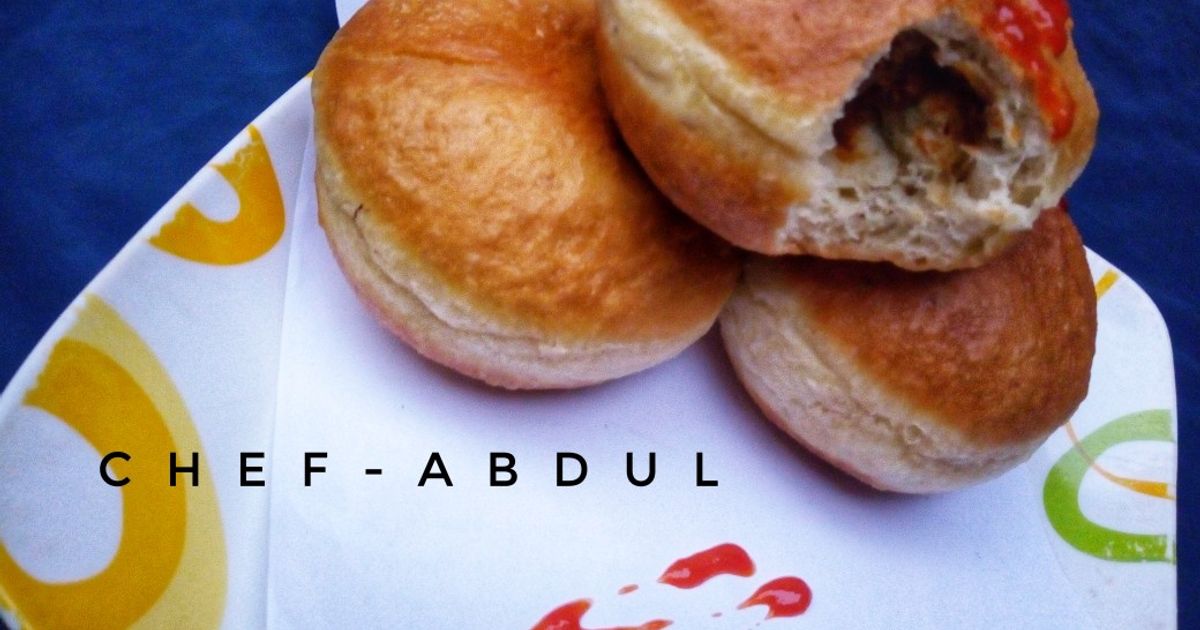 Meat Filled Doughnut Recipe by Chef abdul - Cookpad