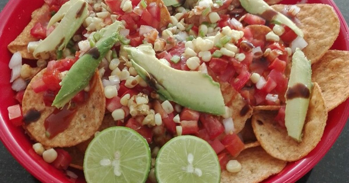 Tostilocos Con Esquites, Botana Receta de Berenice Jasso- Cookpad