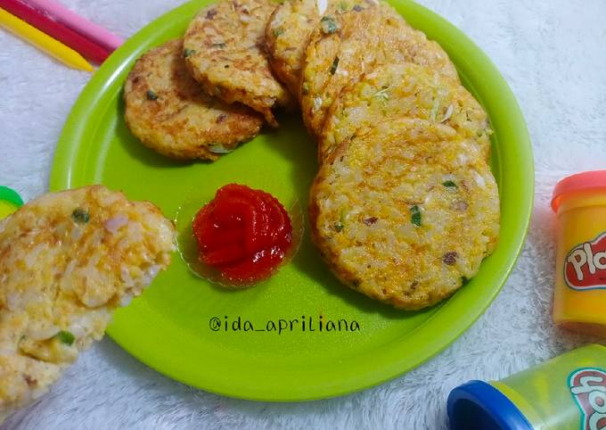 Resep 112. Omelet nasi sayur oleh Ida Apriliana - Cookpad