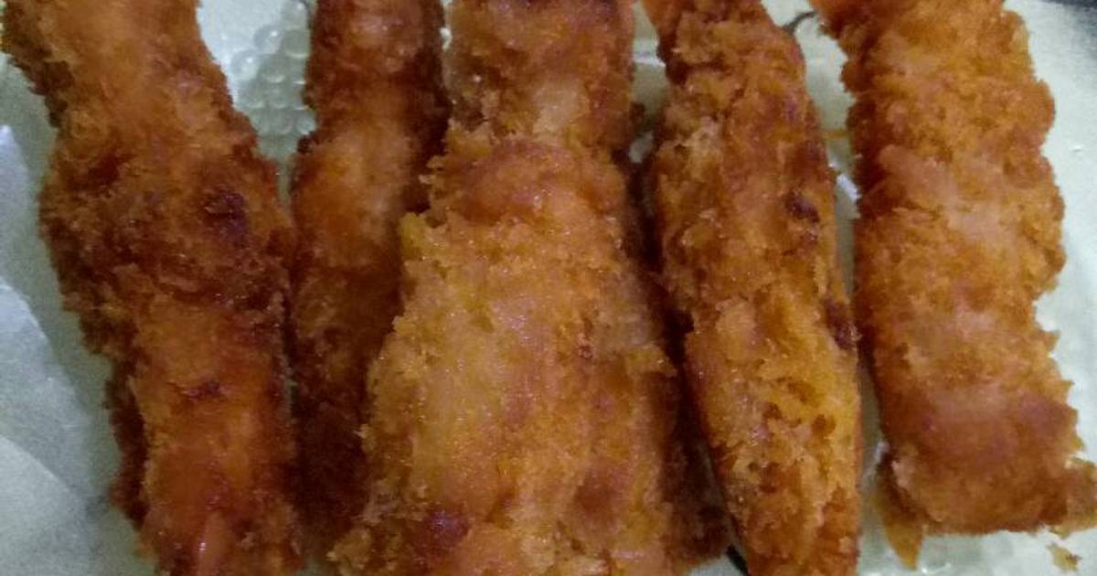Resep Udang tepung roti oleh Nining Eva - Cookpad
