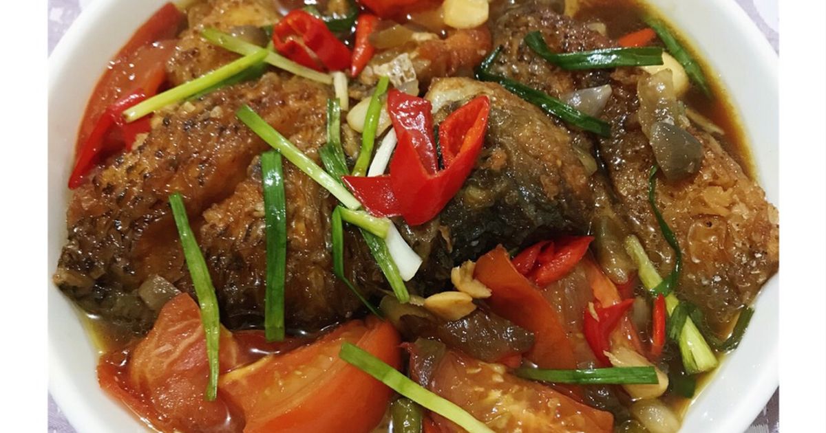 Resep Gurami Goreng Saus Kecap oleh Stephanie Halim - Cookpad