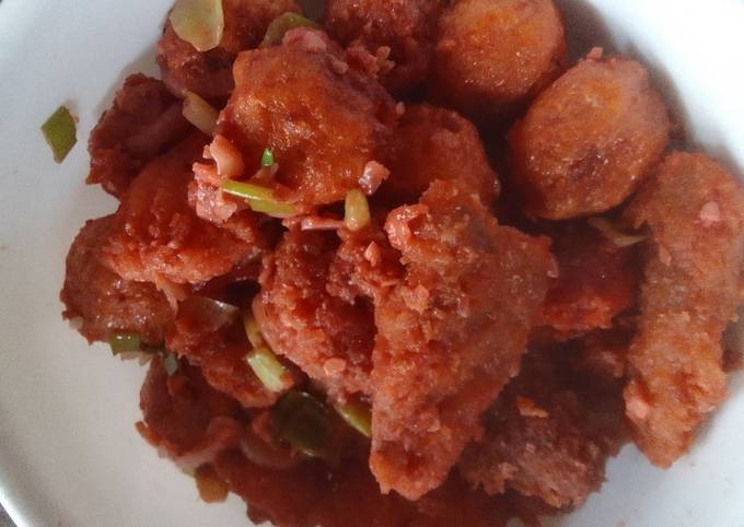 Resep Tahu bulat saos mayo oleh Niken Kurniani - Cookpad