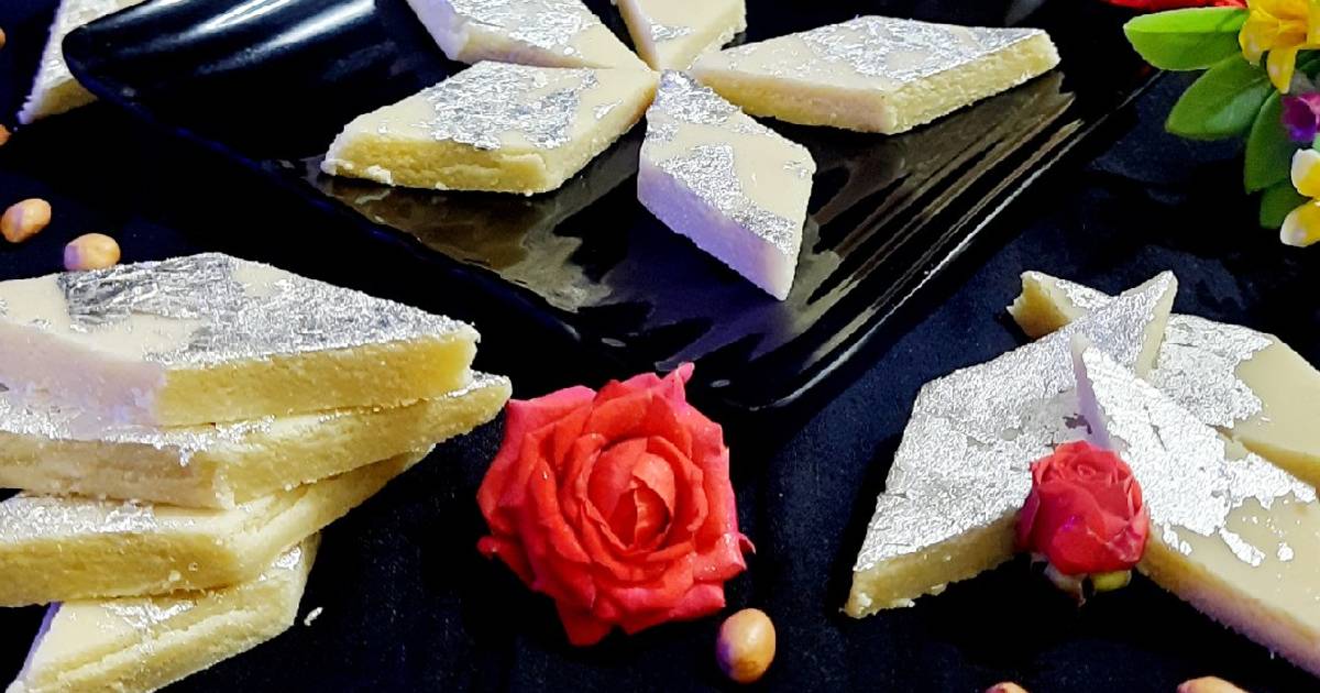 மிருதுவான வேர்க்கடலை கட்லி (soft peanut katli recipe in tamil) இவருடைய ...