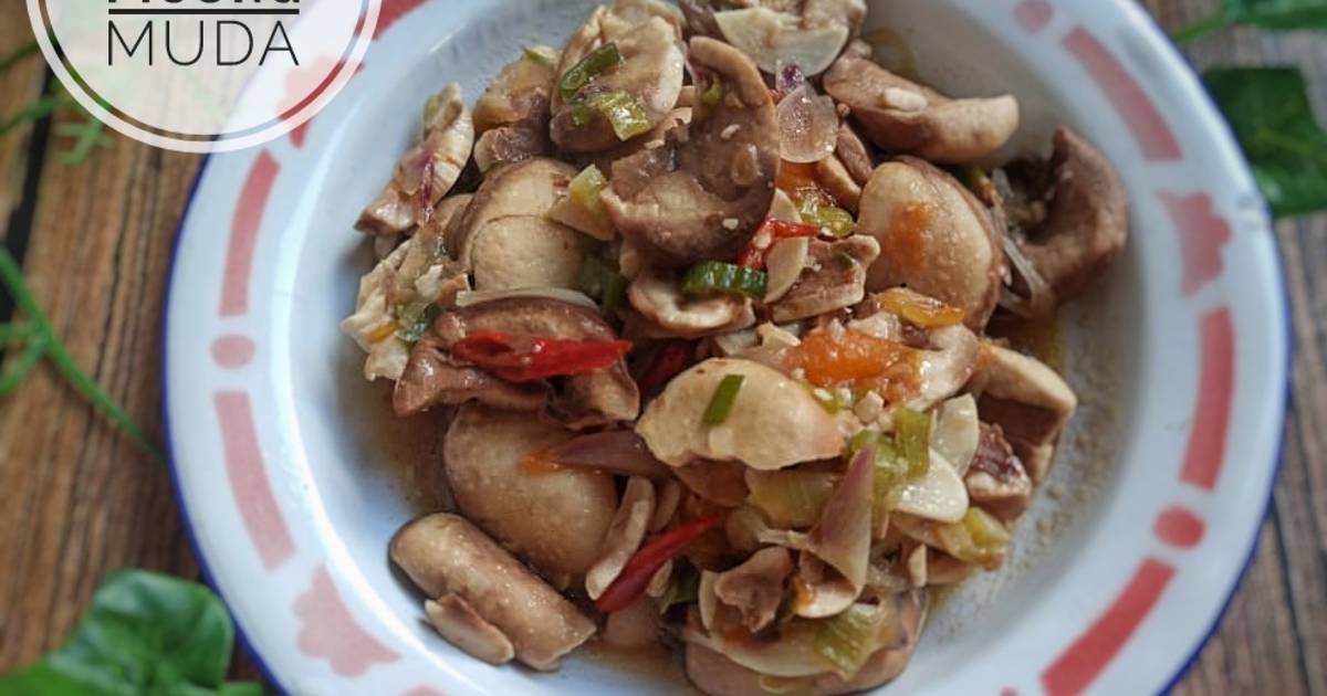 8 resep tumis pucung kluwak muda enak dan mudah - Cookpad