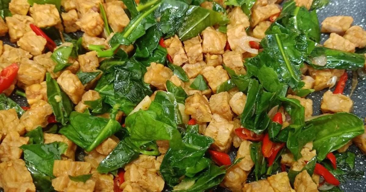 Resep Tumis Tempe Daun Melinjo Pedas oleh NoSe - Cookpad