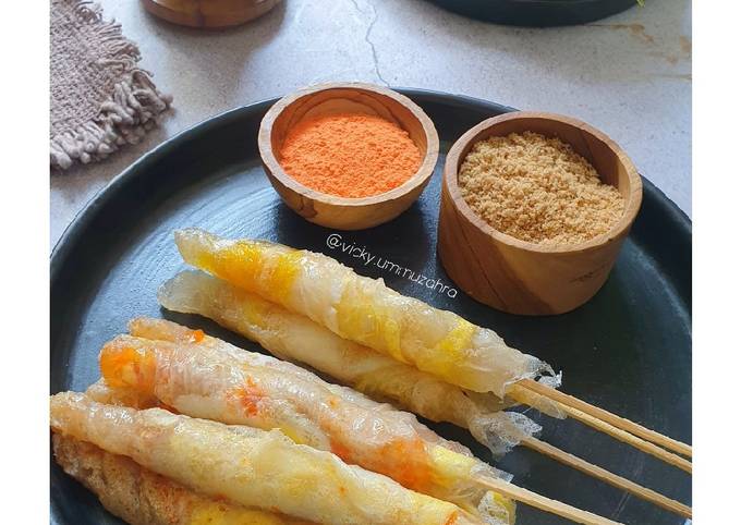 Resep Papeda Gulung (Cilung) oleh Vicky Ummu Zahra - Cookpad