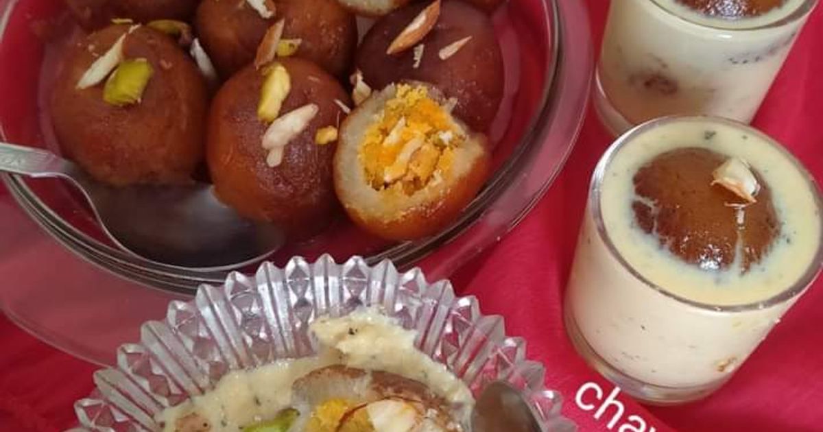 Stuffed Gulab Jam With Coconut Jaggery Recipe by Spruha Bari - Cookpad