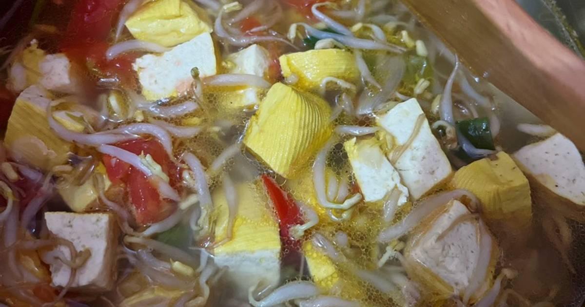 Resep Sayur Taoge Tahu oleh susanti - Cookpad