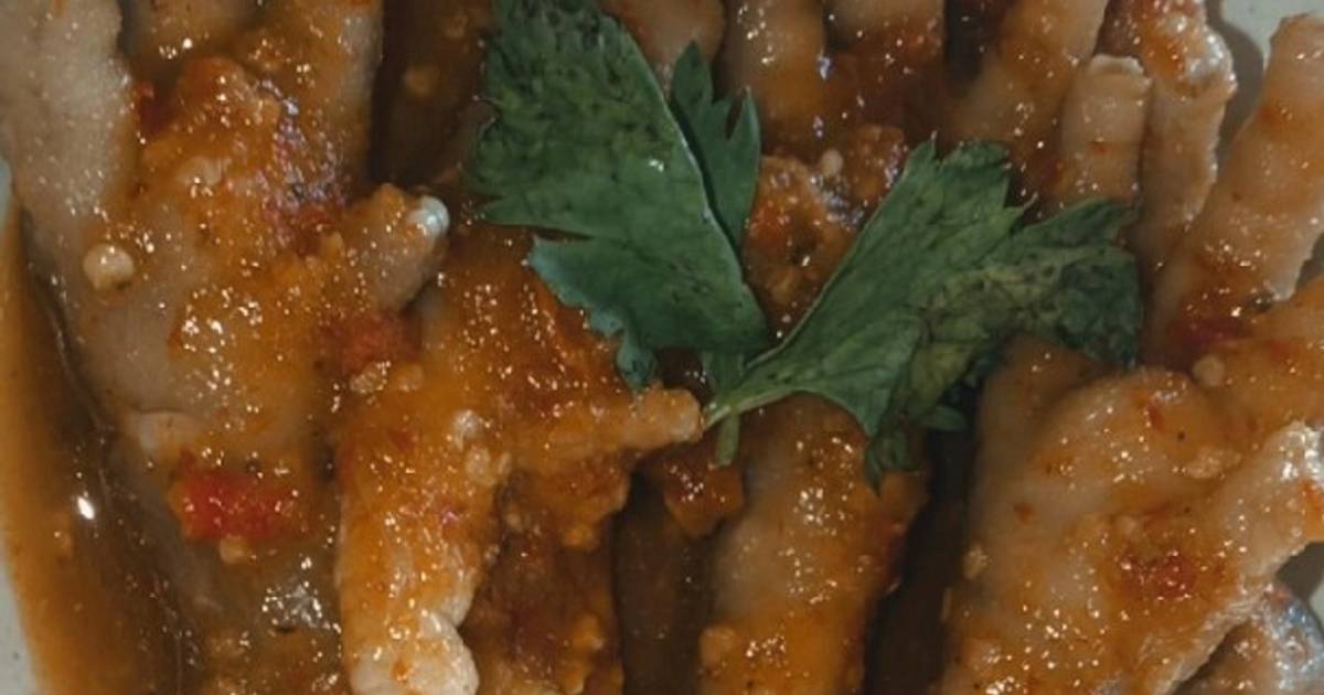 Resep Ceker mercon oleh Zahra Nur - Cookpad