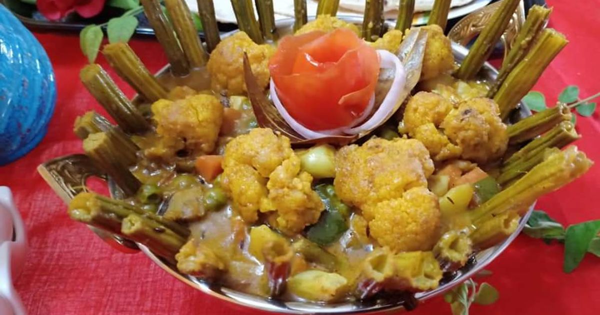 Mix Vegetables Recipe by Satya Jha