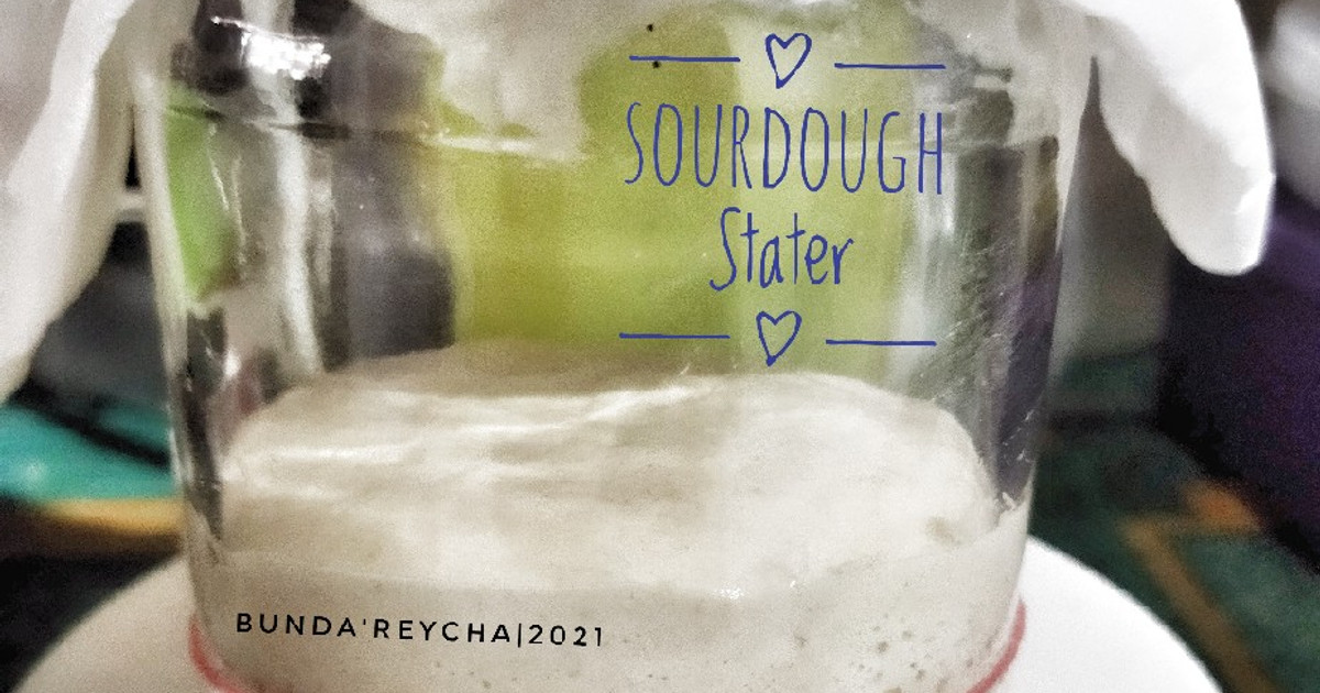 Resep ⏳Sourdough Stater / Ragi Alami oleh Intan Zahra Al Arsyad (Bunda ...