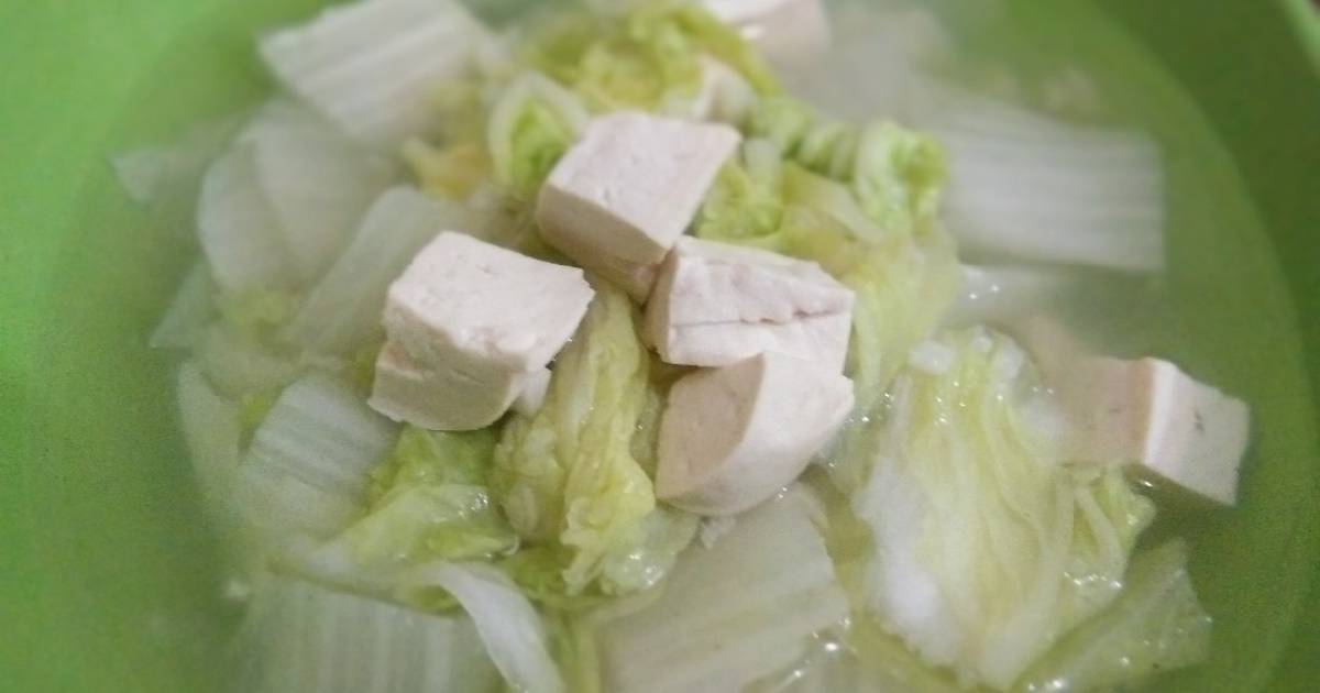 Resep Rebus Sawi Putih Tahu oleh Thary Adinda Friyan Lestary - Cookpad