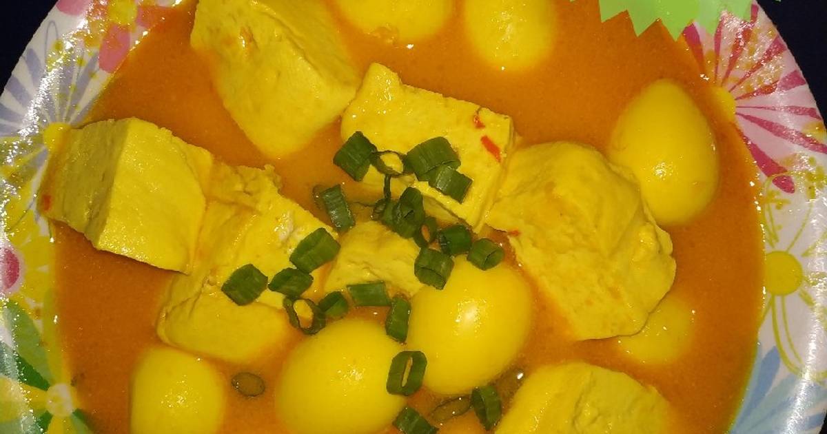 Resep 27. Gulai Telur Puyuh & Tahu oleh Heni Suryani - Cookpad