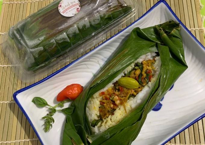 Resep Nasi Bakar Tongkol Pedas Ala Fe Oleh Cia Febri Cookpad
