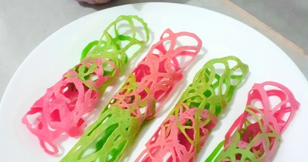 Resep Jaring Laba Laba Rainbow oleh Dapoer Andini - Cookpad