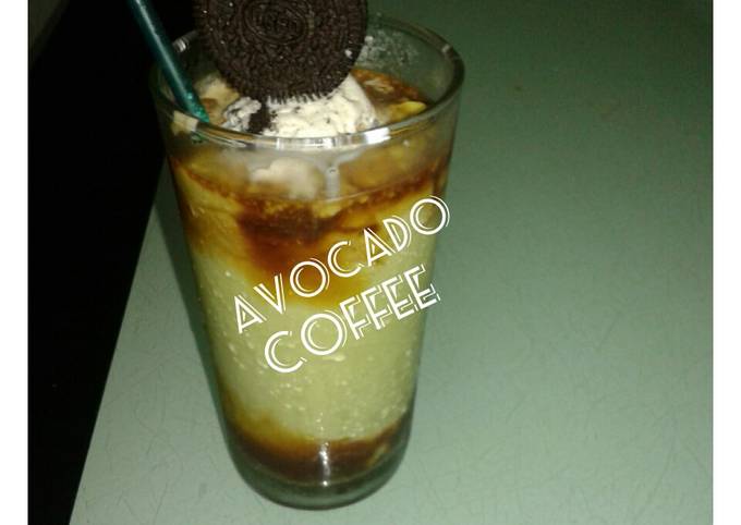 Resep Avocado coffee oleh zuliana - Cookpad