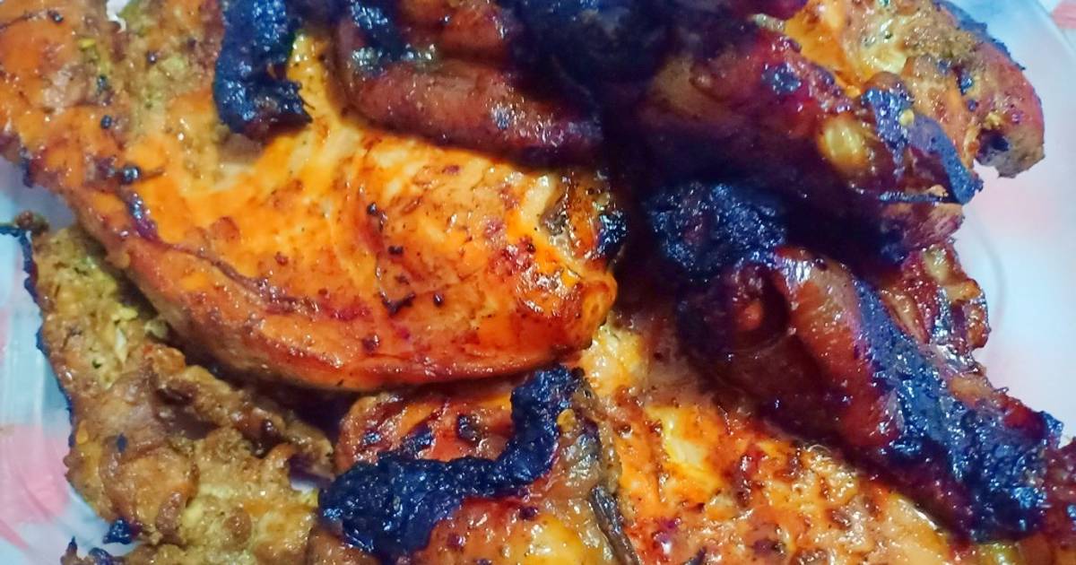 Resep Ayam Bakar Kecap Pedas Oleh Memomobona Cookpad