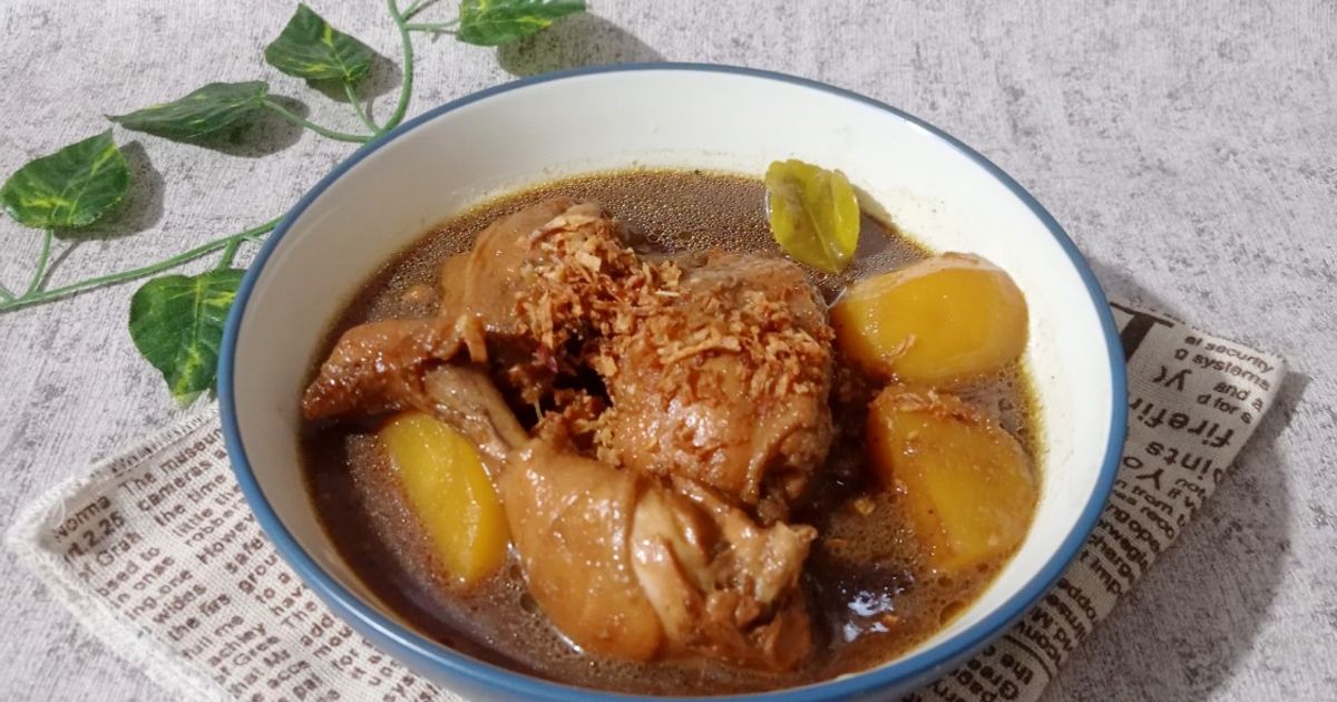 Resep ayam semur bumbu instan rumahan enak dan mudah - Cookpad