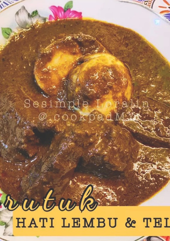 Resipi Kerutuk Hati Lembu Bersama Telur oleh Sesimple Loralin - Cookpad