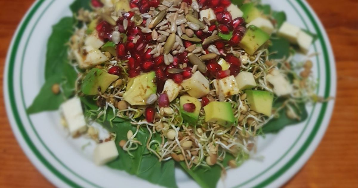 ensaladas con lentejas y espinaca - 42 recetas caseras- Cookpad