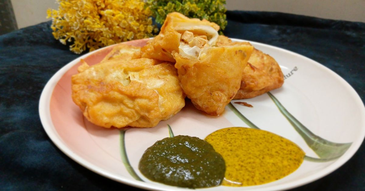 Chilli Paneer Stuffed Cabbage Pakoda A Unique Snack For Evening Recipe ...