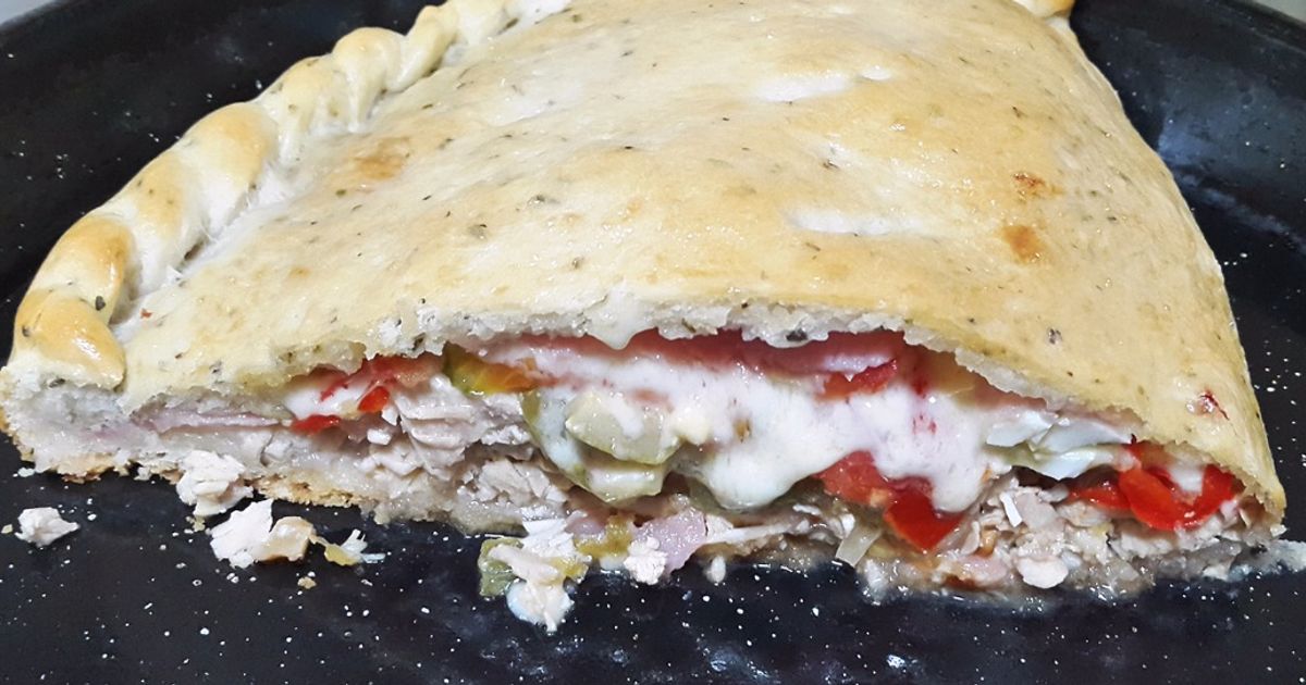 calzones de pollos - 52 recetas caseras- Cookpad