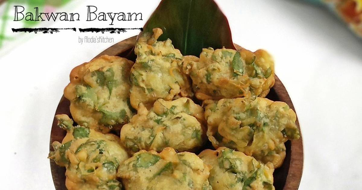 81 resep gorengan bayam crispy enak dan mudah - Cookpad