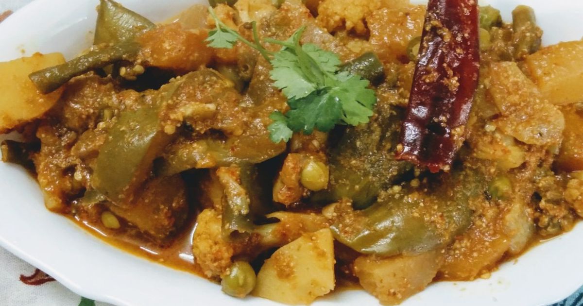 Orissa Mixed Vegetables Curry (Ghanta) Recipe by Krishna Biswas - Cookpad
