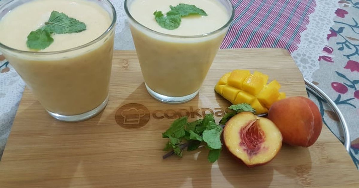 Mango Tango Smoothie Recipe by MrsRiasat Ali - Cookpad