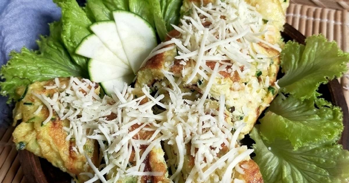 Resep Telur Dadar Zukini Keju Oleh Ika Mahendra Moenif Cookpad