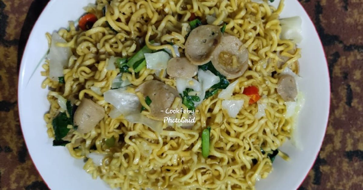 Resep Mie Goreng Cap 3 Ayam Sederhana oleh Feby - Cookpad