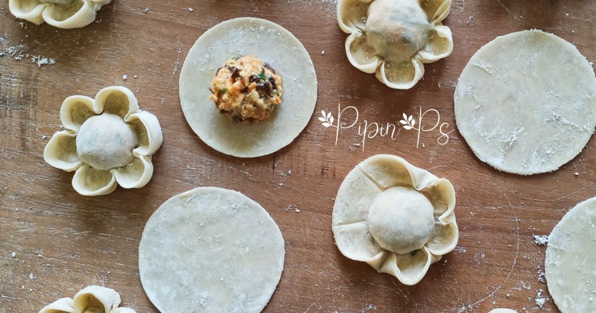 Resep Kulit Gyoza /Pangsit /Dimsum /Dumpling /Kuotie +Tips oleh 𝓟𝓲𝓹𝓲𝓷 ...