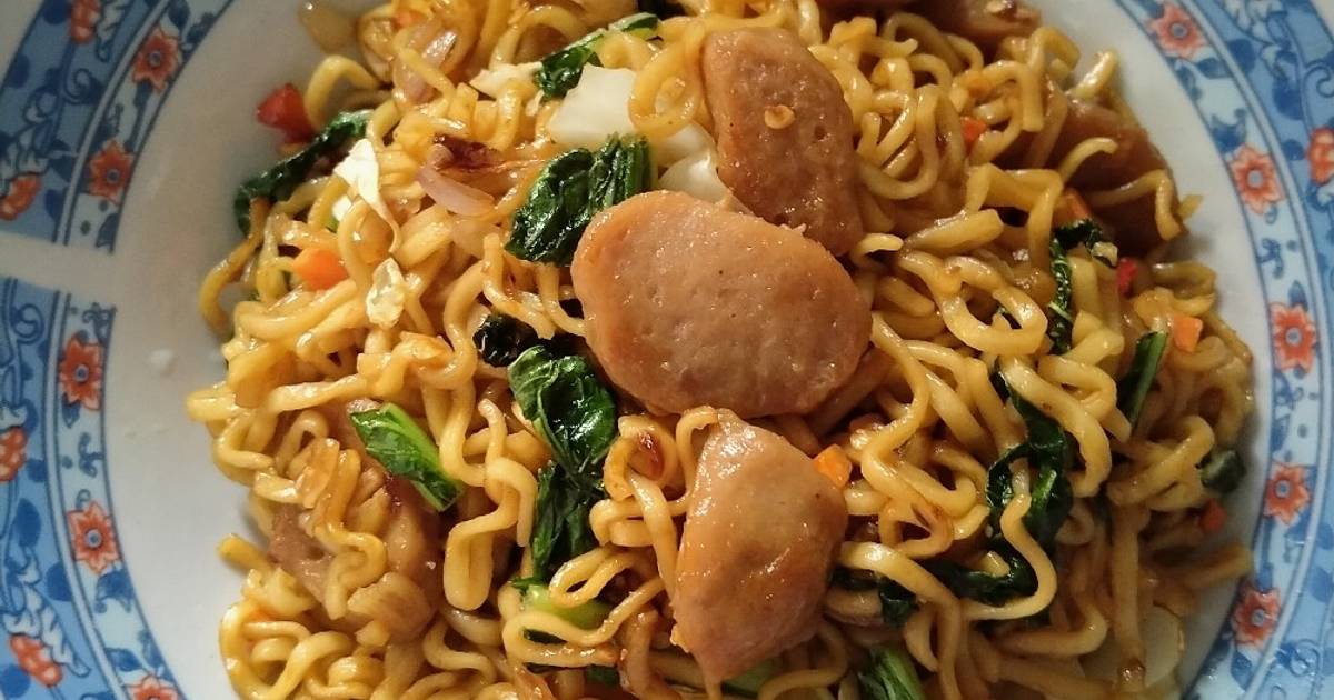 Resep Mie Telur (Goreng) oleh Fitri Liana - Cookpad